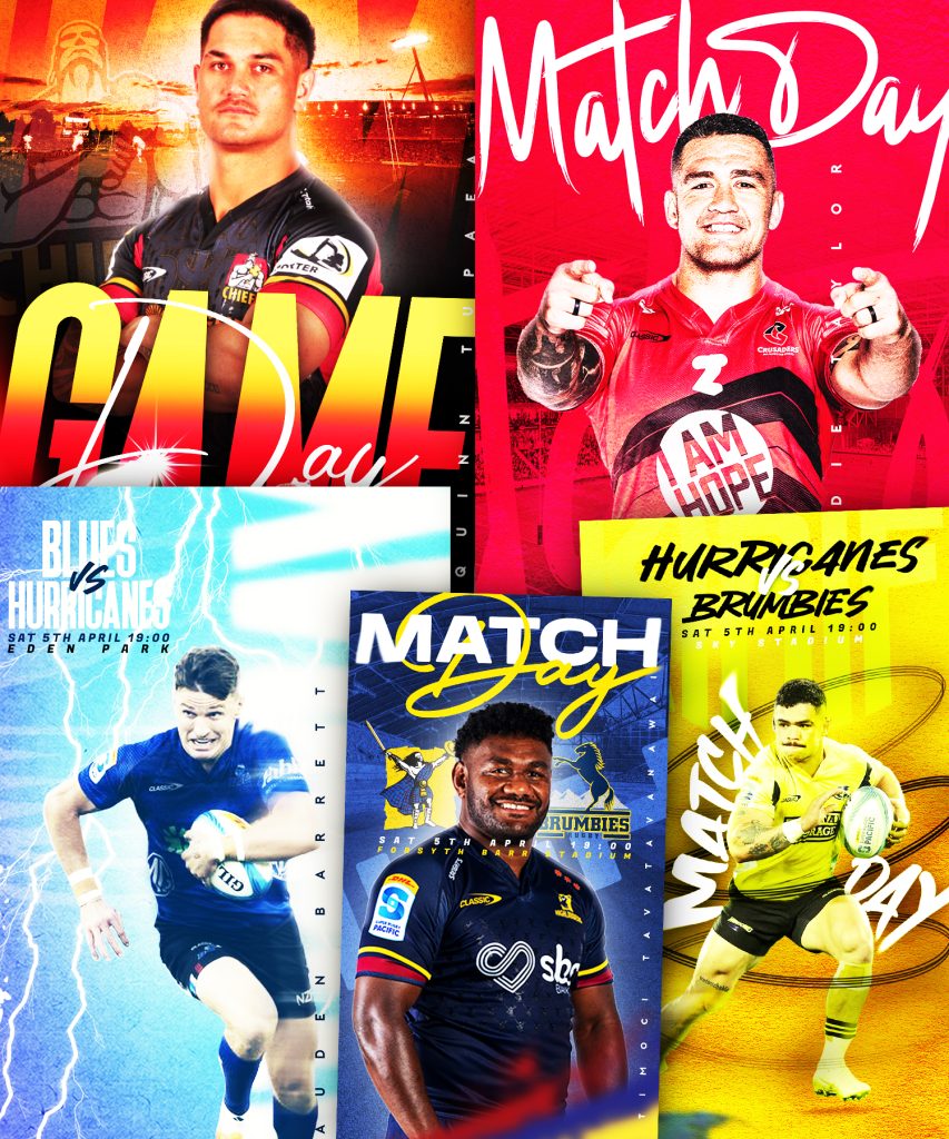 Super Rugby 2025 – Game Day Package Concept – Blake Grice – Sports ...